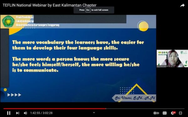 National Webinar On Bridging Theories Practices And Technology In Elt